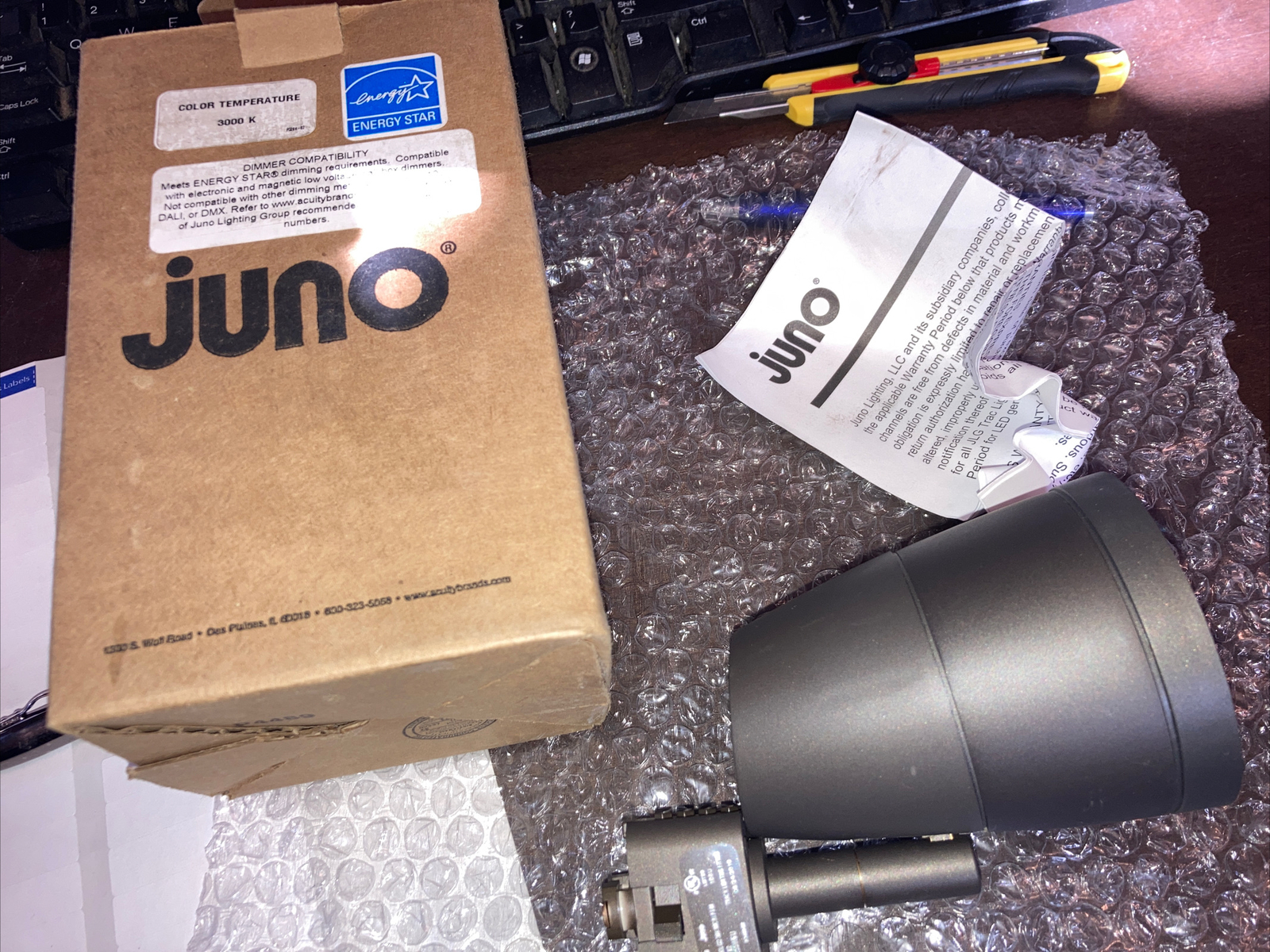 Juno Lighting R600L G2 2700K 80CRI PDIM FL BZ Dimmable 9.5W LED Trac ...
