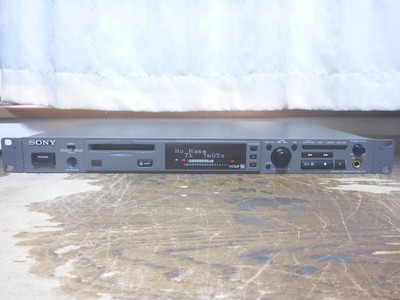 Sony MDS-E10 Professional MiniDisc Recorder Player Tested Working Black ...