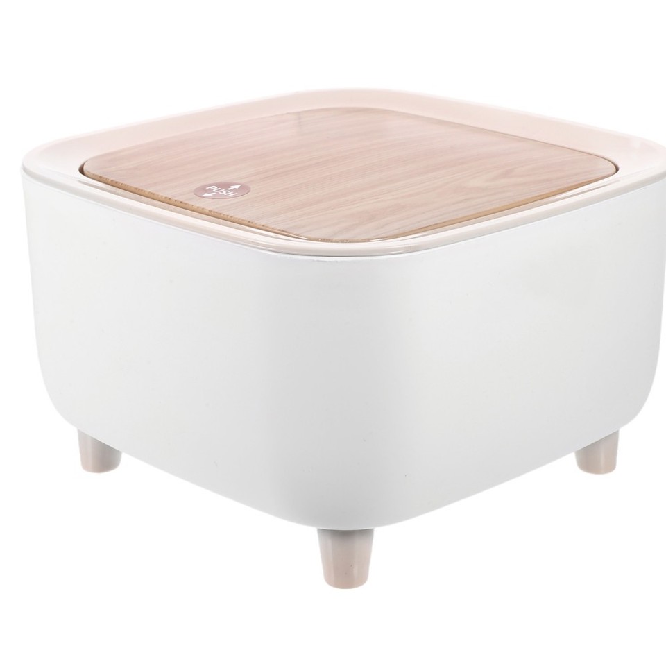 Contenitore Di Rifiuti Piccolo Bidone Della Spazzatura Coperchio | eBay