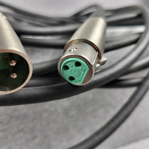 25' Vintage Belden 8423 Microphone Cable w/ 3-pin XLR Male/Female ...