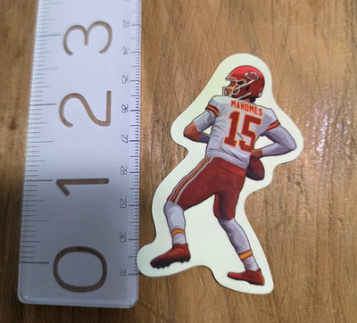 GLOW IN THE DARK Patrick Mahomes Sticker Patrick Mahomes Decal Chiefs ...