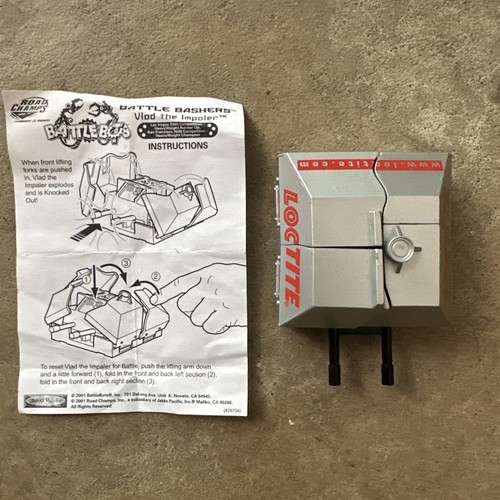 JAKKS PACIFIC ROAD CHAMPS BATTLE BOTS BASHERS Vlad The Impaler FIGURE ...