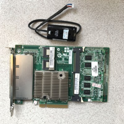 Hp Smart Array P822 / 2GB FBWC 6GB SAS RAID Controller 615418-B21 with ...