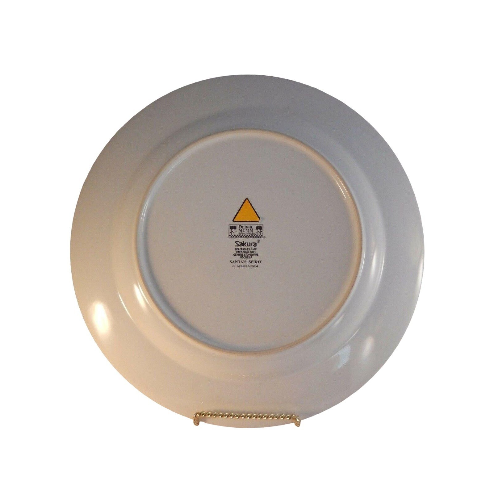 Debbie Mumm Santas Spirit Chop Plate Christmas Platter Sakura 12 1/2 ...