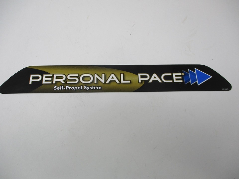 Genuine Toro 117-1019 Handel Decal 22” Recycler Personal Pace LawnMower ...