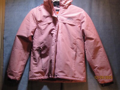 OTU Winter Coat Jacket NWT Dusty Rose Pink Small with Detachable Lined ...