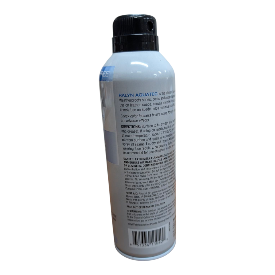 Ralyn Aquatec Water Repellant Spray for Leather & Suede Boot Protector ...
