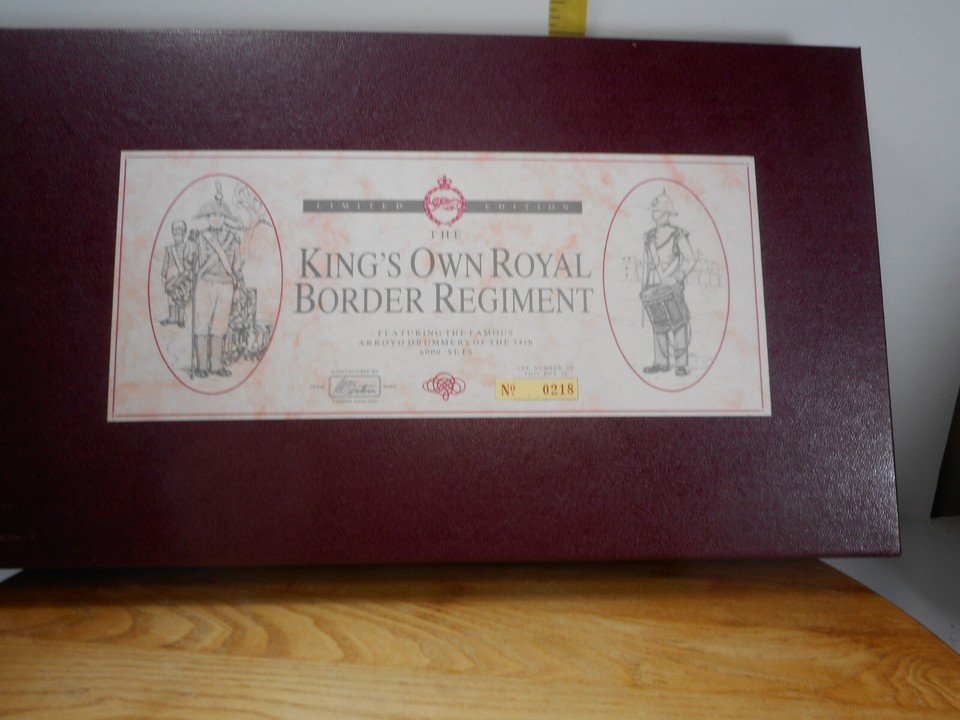Britains Toy Soldiers Limited Edition Set 5292 King's Own Border ...