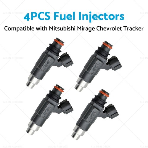 4PCS Fuel Injector CDH166 Suitable for Mitsubishi Mirage 1.5L Suzuki ...