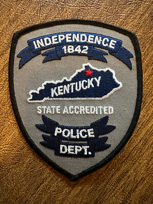 Independence 1842 Kentucky Police Dept Law Enforcement Patch Patches ...