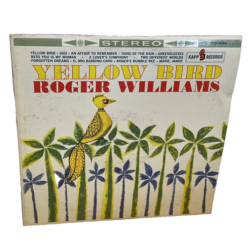 Roger Williams Yellow Bird (Vinyl, 1961) Kapp KS-3244 Good+ LP Record ...