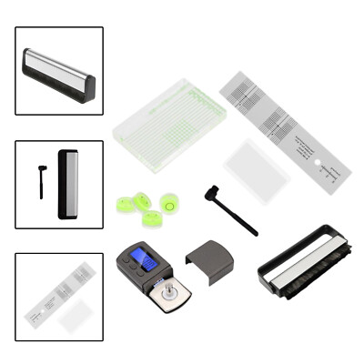 Turntable Tools Setup Kit Alignment Protractor Turntable Stylus LCD ...