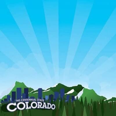 Colorado State - 12X12 Scrapbook Papers - 5 Sheets | eBay