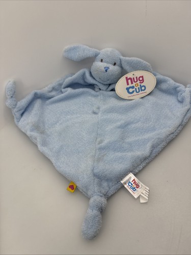 Build-A-Bear Hug A Cub Puppy Blue Dog Lovey Stitch Nose Toy Security ...