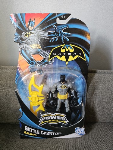 NEW 2011 POWER ATTACK BATTLE GAUNTLET BATMAN BLACK ACTION FIGURE DC ...