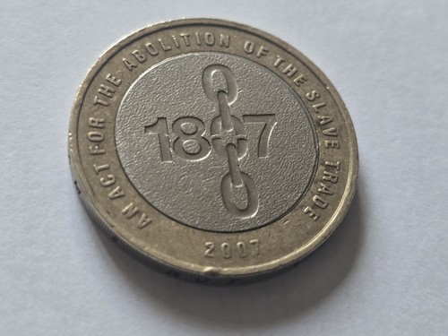 1807 ABOLITION OF SLAVERY COIN- RARE £2 POUND COIN GENUINE FREE UK 🇬🇧 ...