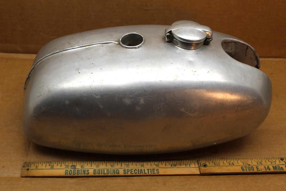 BSA SS STAR TRIUMPH TR5T TROPHY TRAIL 1973-74 FUEL GAS TANK W/CAP OEM ...