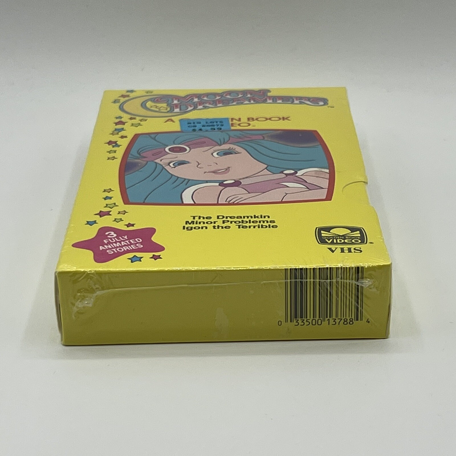 New VHS Moon Dreamers The Dreamkin A Golden Book Video 3 Fully Animated Stories | eBay