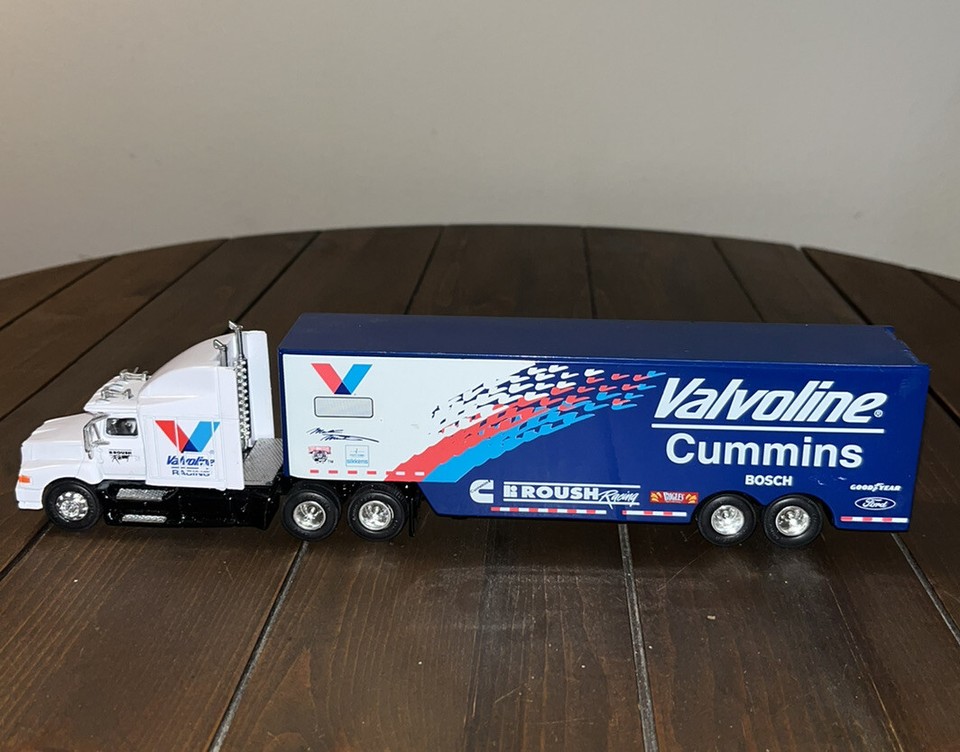 Vintage 1993 Racing Champions Valvoline Cummins Semi Truck Mark Martin ...