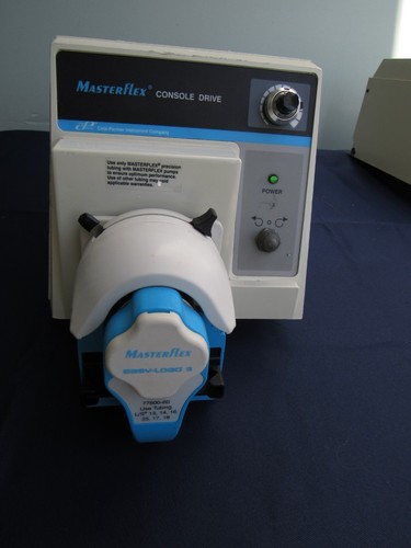 Cole-Parmer MasterFlex Console Drive 77521-40, W/ 77800-60 EASY-LOAD 3 ...