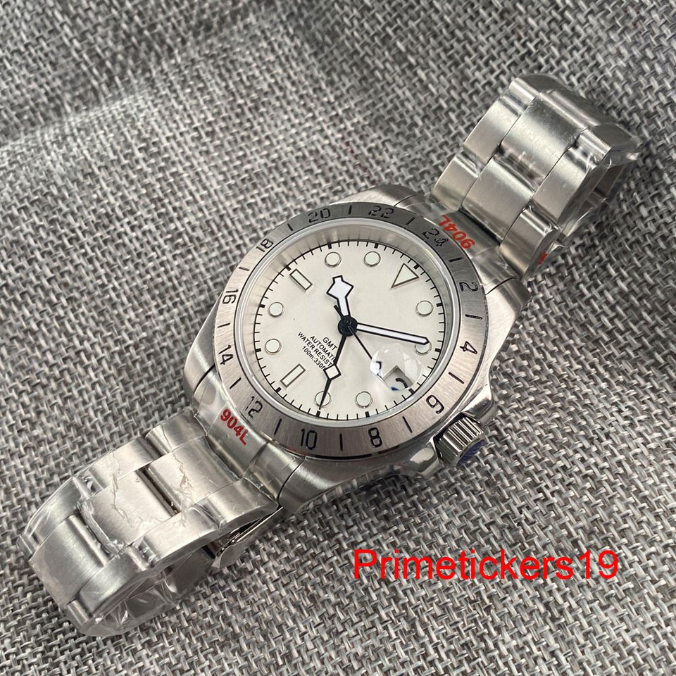BLIGER Stainless Steel 39mm NH34 GMT Function Automatic Men Watch ...