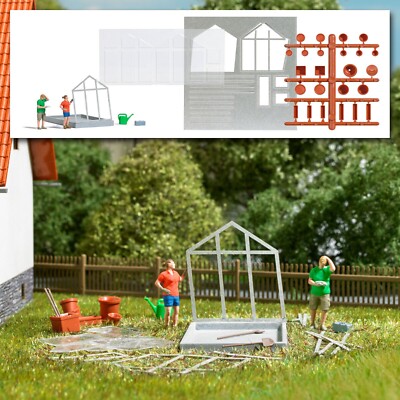 HO Scale Accessories - 7916 - Action Set - Greenhouse Structure | eBay ...
