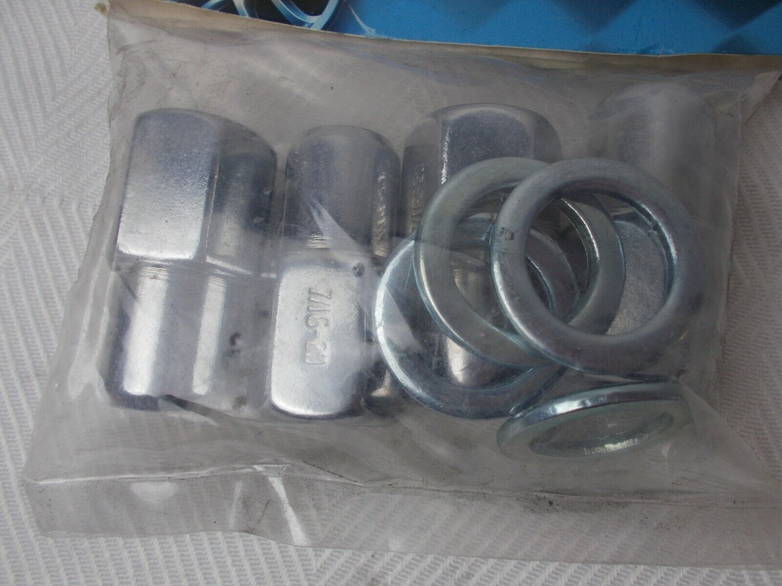 Standard Mag Open End Lug Nut 7/16" White Knight Wheel Pack of 4 Nuts ...