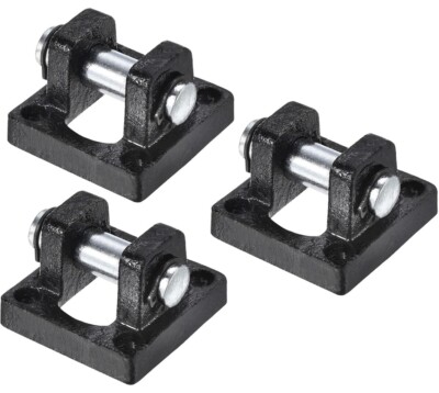 3pcs Pneumatic Air Cylinder Rod Pivot Clevis Mounting Bracket Parts ...