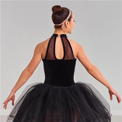 Dance Costume Medium Adult Blue Curtain Call C405 Ballet Rhinestones | eBay