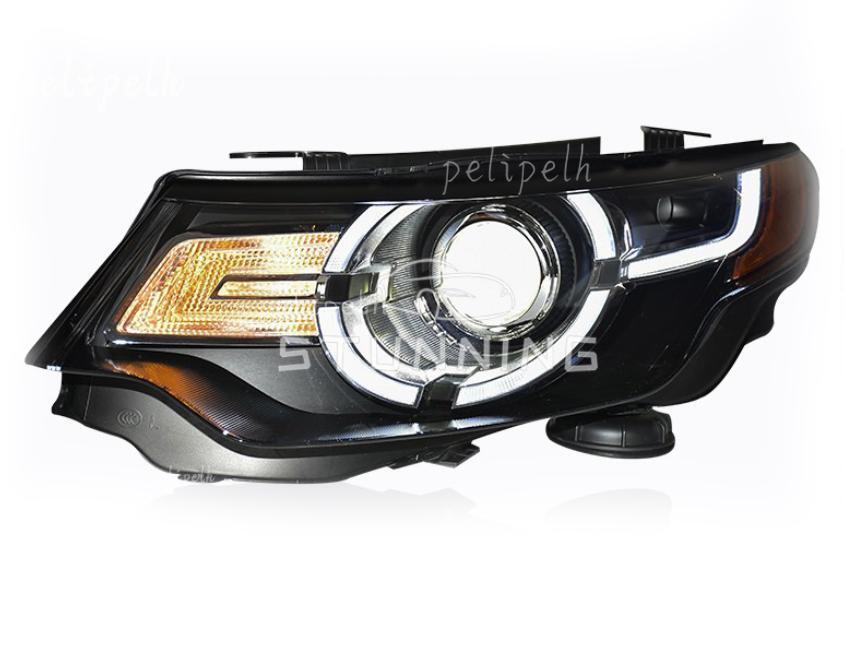 For Land Rover Discovery Sport 2015-2019 LED DRL Headlights Beam Lens ...