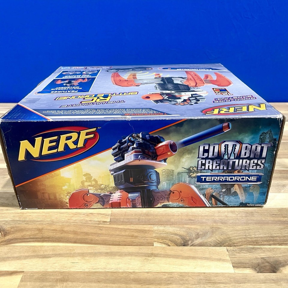Nerf Combat Creatures Terradrone RC Battle Drone A8017 NEW 653569991038| eBay
