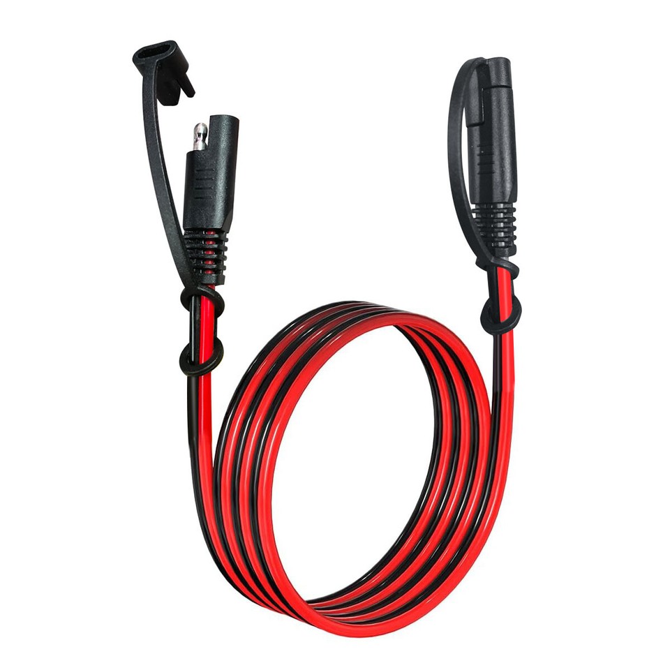 14AWG SAE To SAE Battery Cable Tender Terminal Connector Harness ...