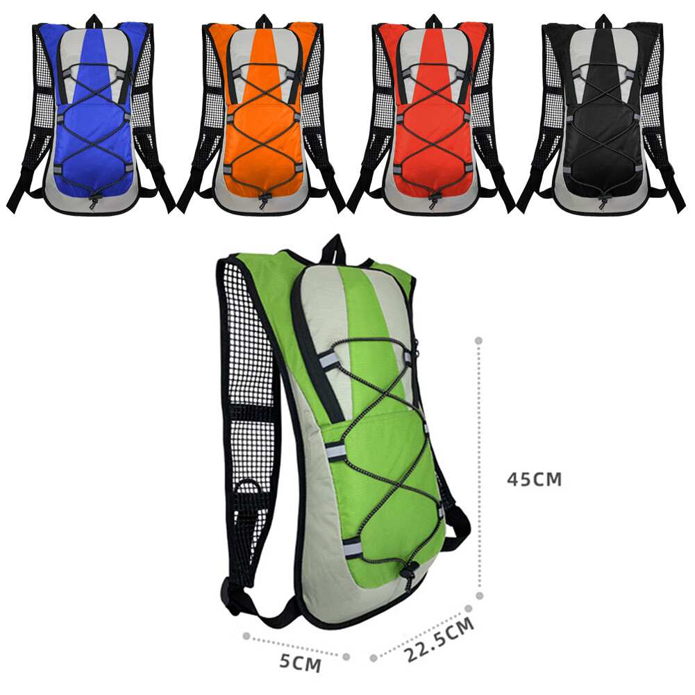 5L Bike Outdoor Sport Cycling Water Bag Backpack Bladder Rucksack (Red ...