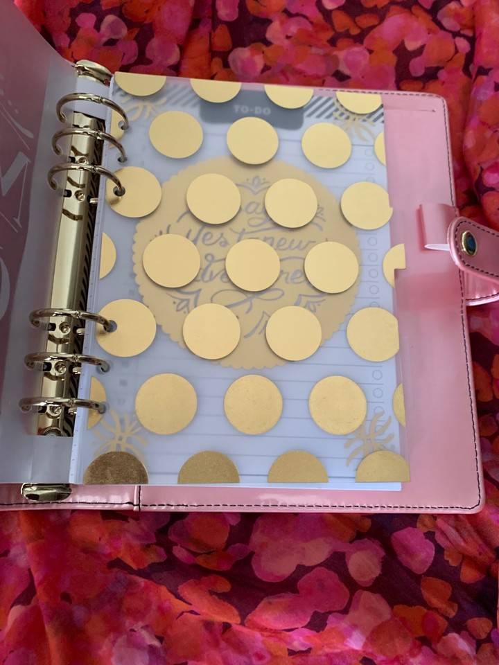 Recollections Creative Year “MAKE TODAY COUNT” Planner 6 Ring Binder~Black/Pink! | eBay