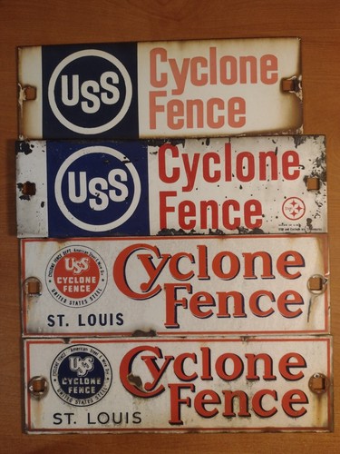 USS Cyclone Fence Sign Lot | eBay