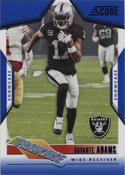 2023 Score - The Franchise Davante Adams #17 Showcase /100 for sale ...