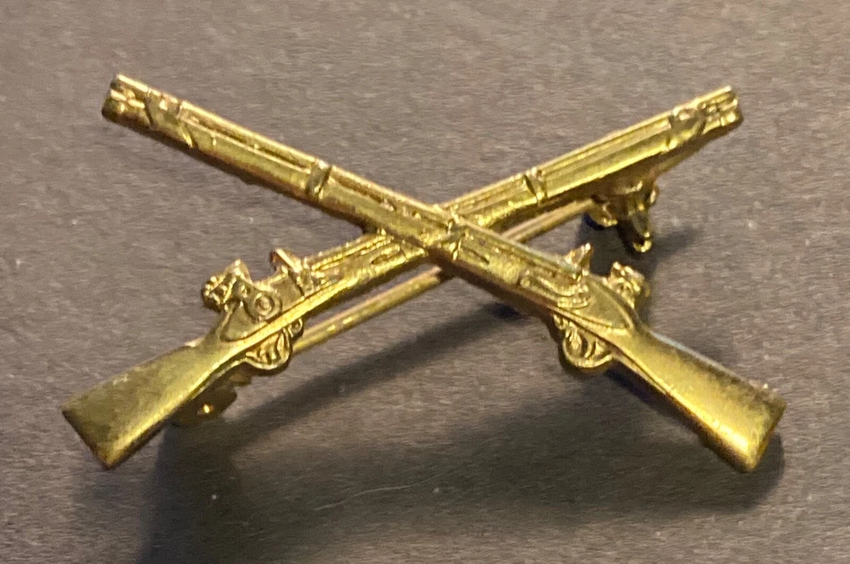 Army Infantry Crossed Rifles Tattoo