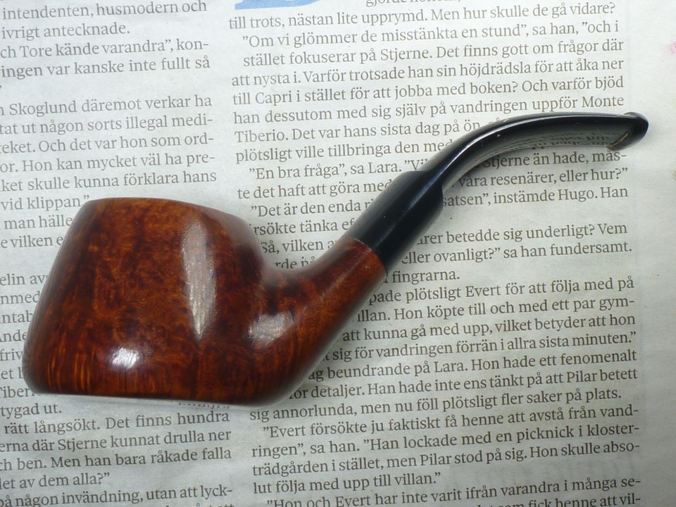 Georgetown Tobacco Sitter Smooth Briar Israel Estate Pipe (Shalom) | eBay
