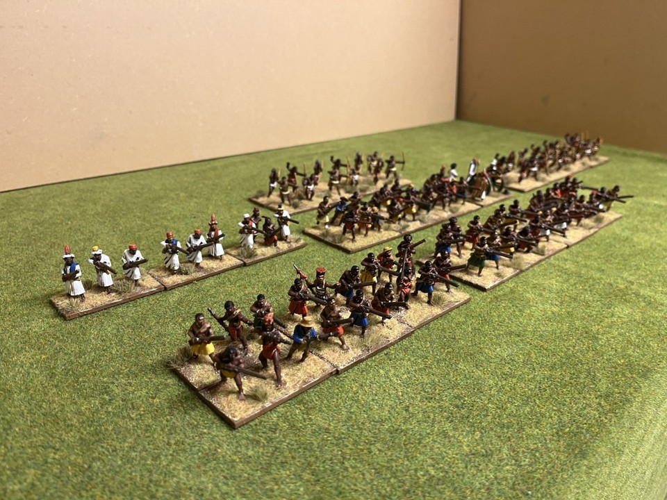 28mm darkest Africa /ruga ruga army | eBay UK