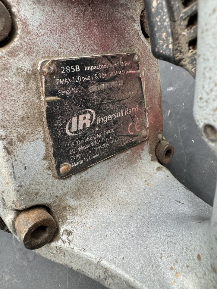 Ingersoll Rand 285B-6 Heavy Duty 1" Pneumatic Impact Wrench w/6" Anvil ...