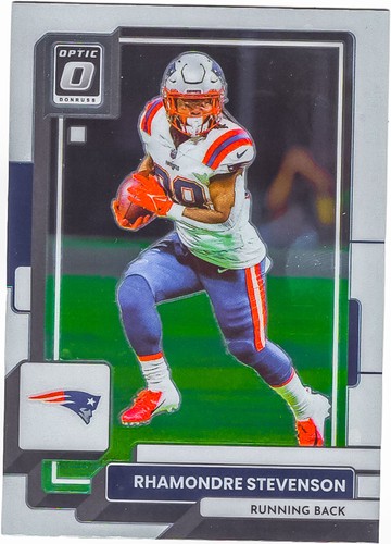 Rhamondre Stevenson 2022 Optic Football Base Card #135 New England ...