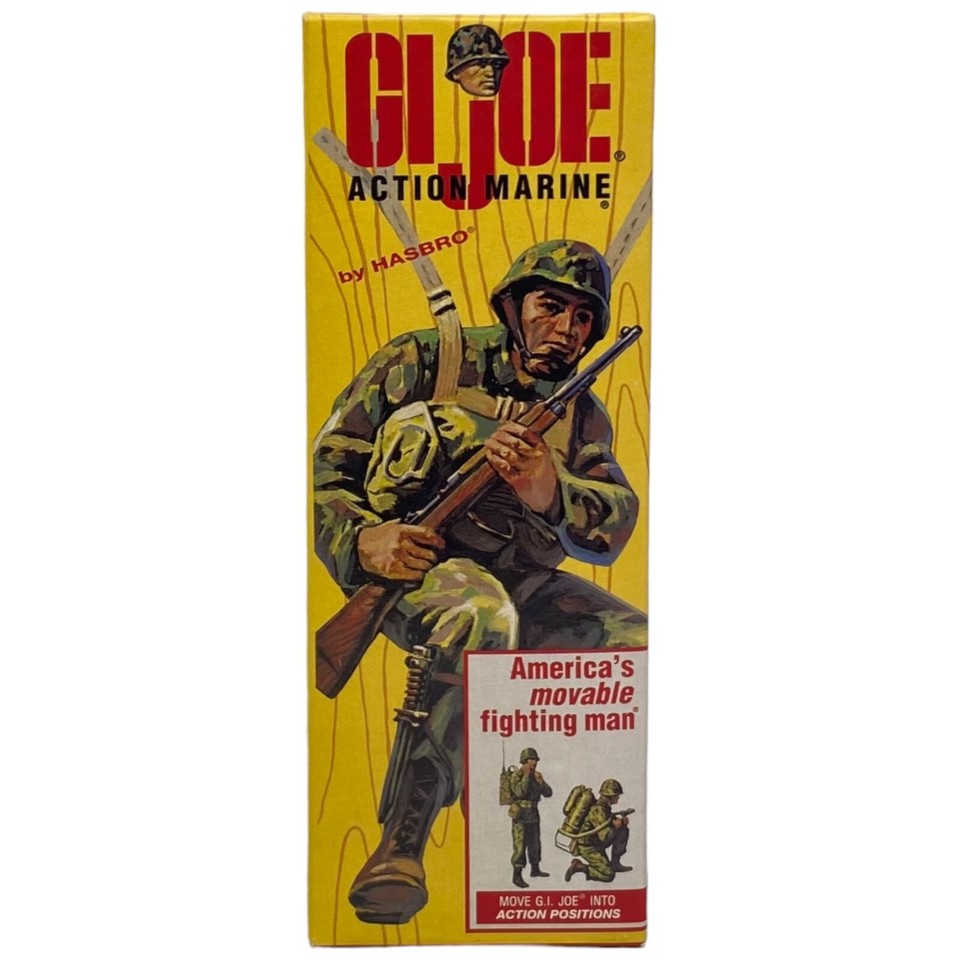GI Joe Action Marine 1964 Replica Box 1995 FX Convention Exclusive 3.75 ...