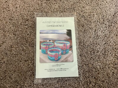 AUNTIES TWO "CAMDEN BOWLS AT284" Sewing Pattern | eBay