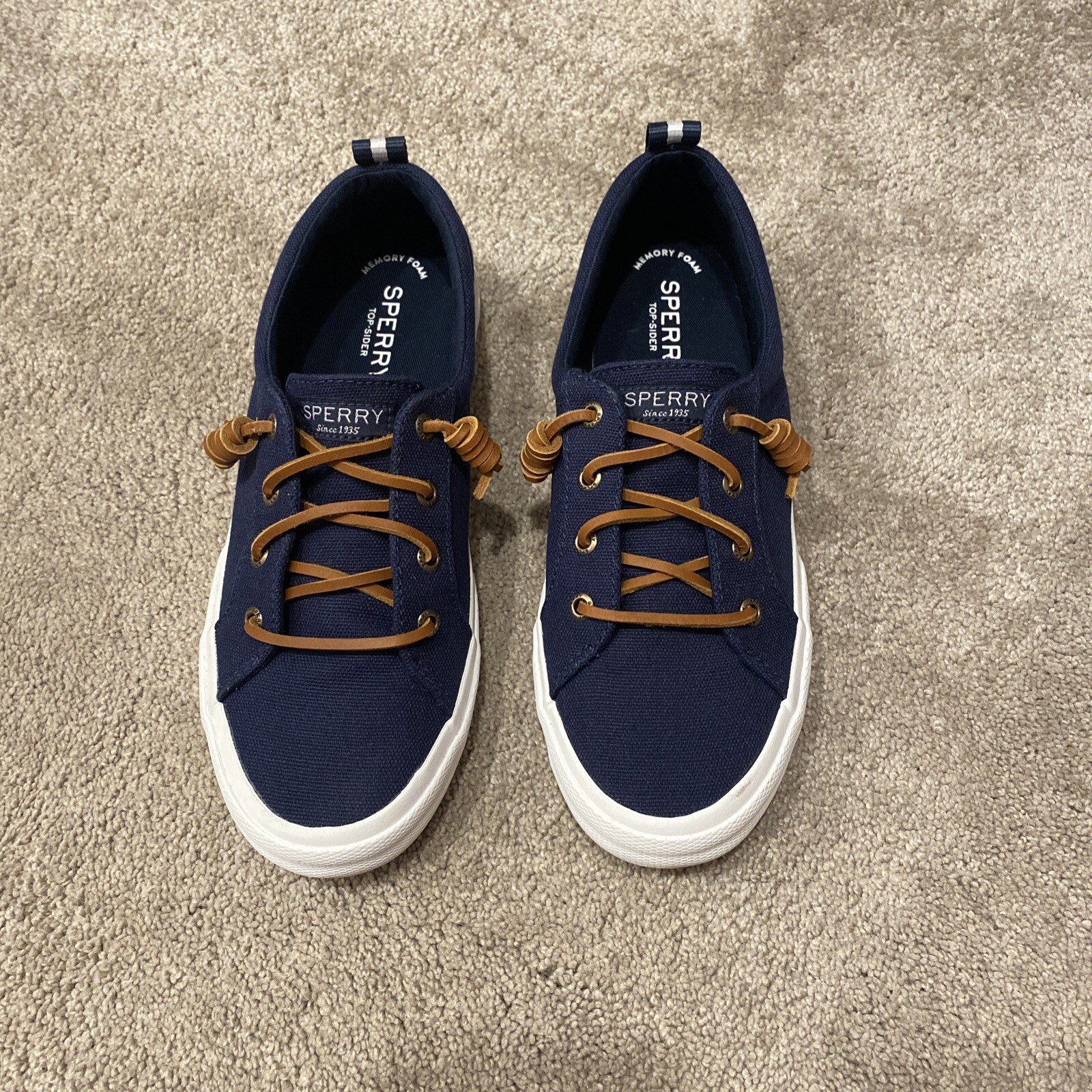 Sperry Pier Wave LTT Navy STS85104 Slip On Sneaker, Women's Size 7 | eBay