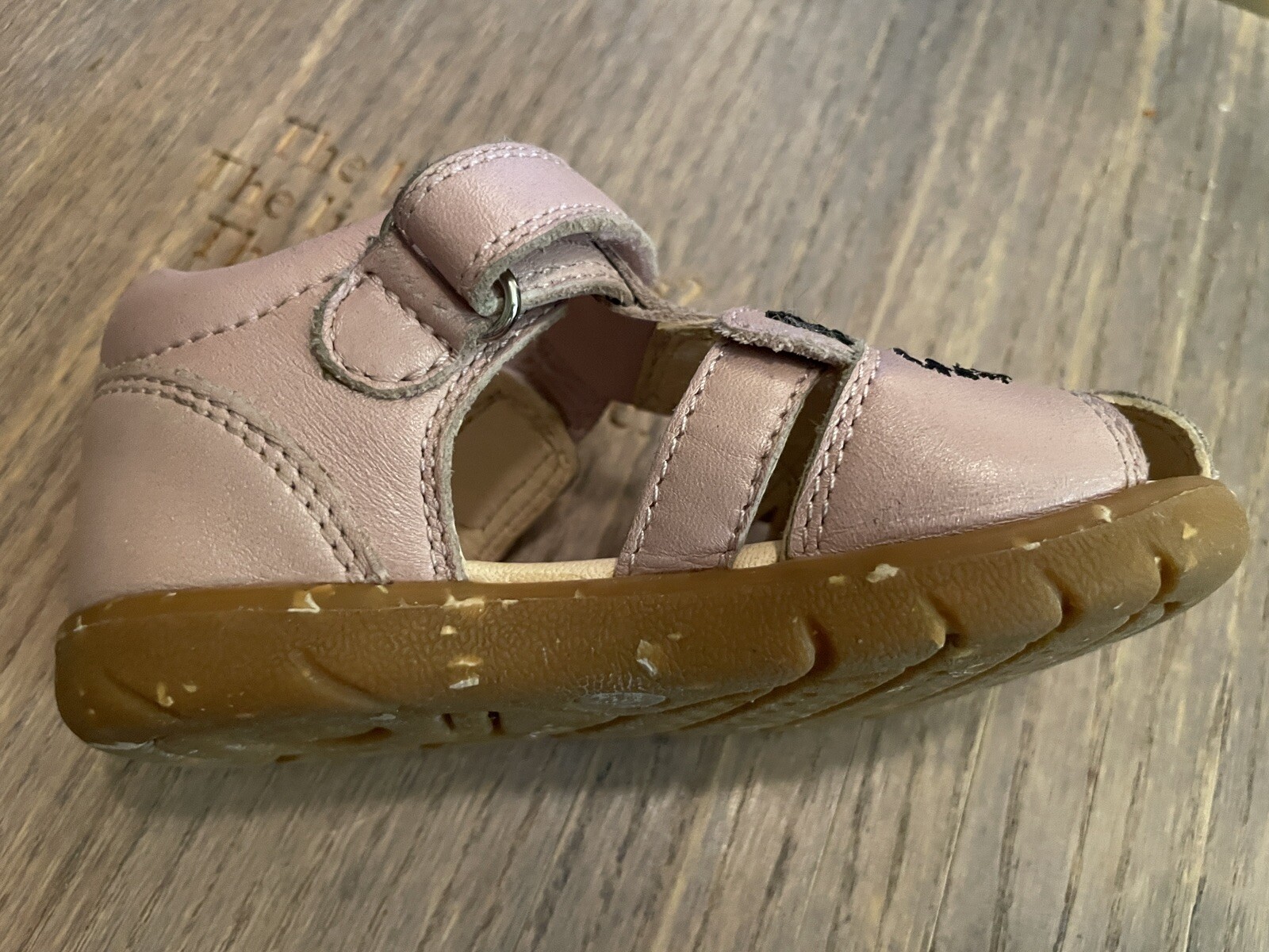 Geox Cat Embroidered Leather Sandals Pink Size Infant 6 | eBay