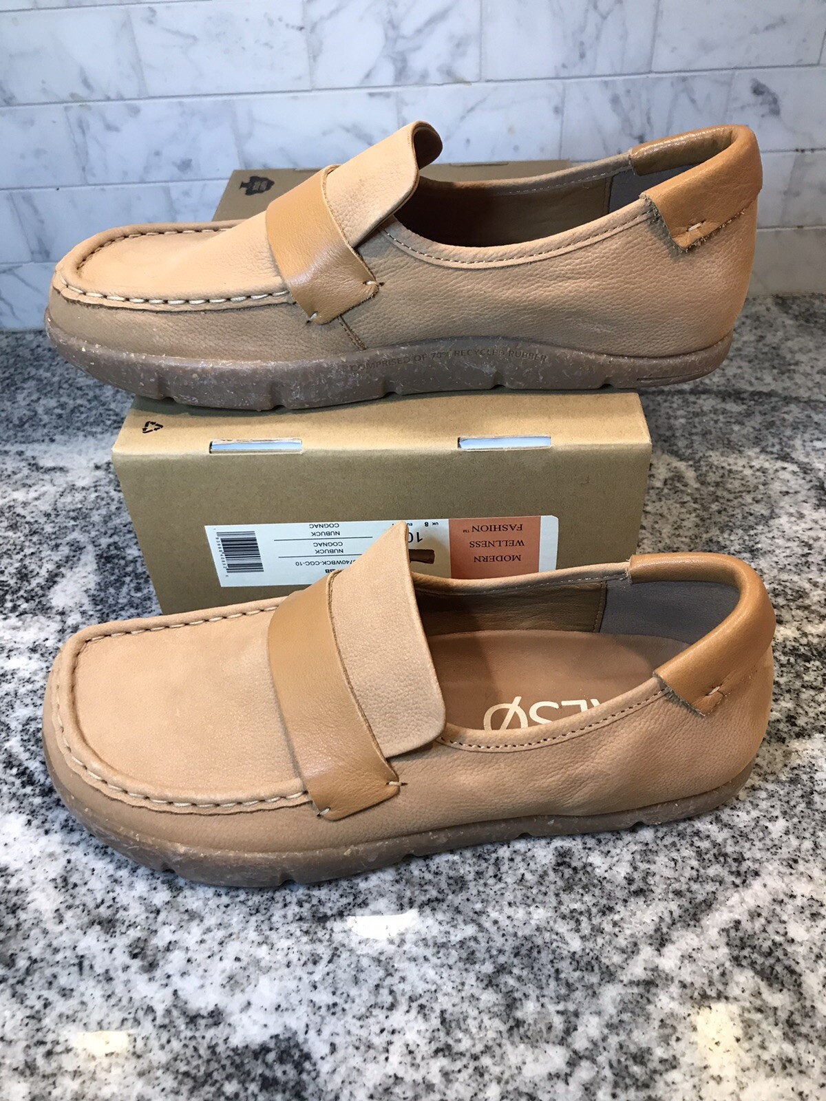 kalso earth shoes 10 womans DABB nubuck cognac brown new in box NIB | eBay