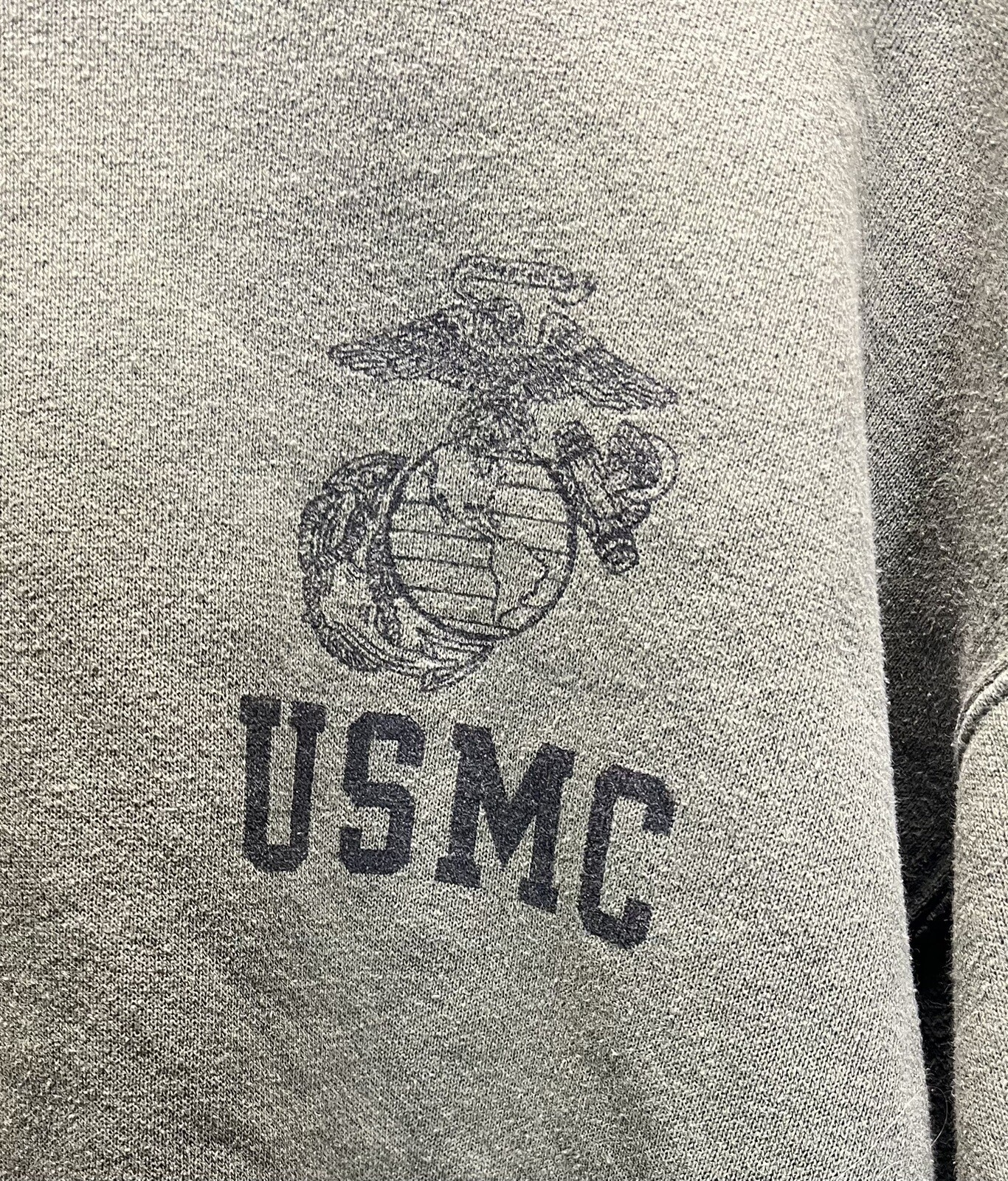 Vintage 90s USMC Military Olive Green Crewneck Sweatshirt Mens Medium ...