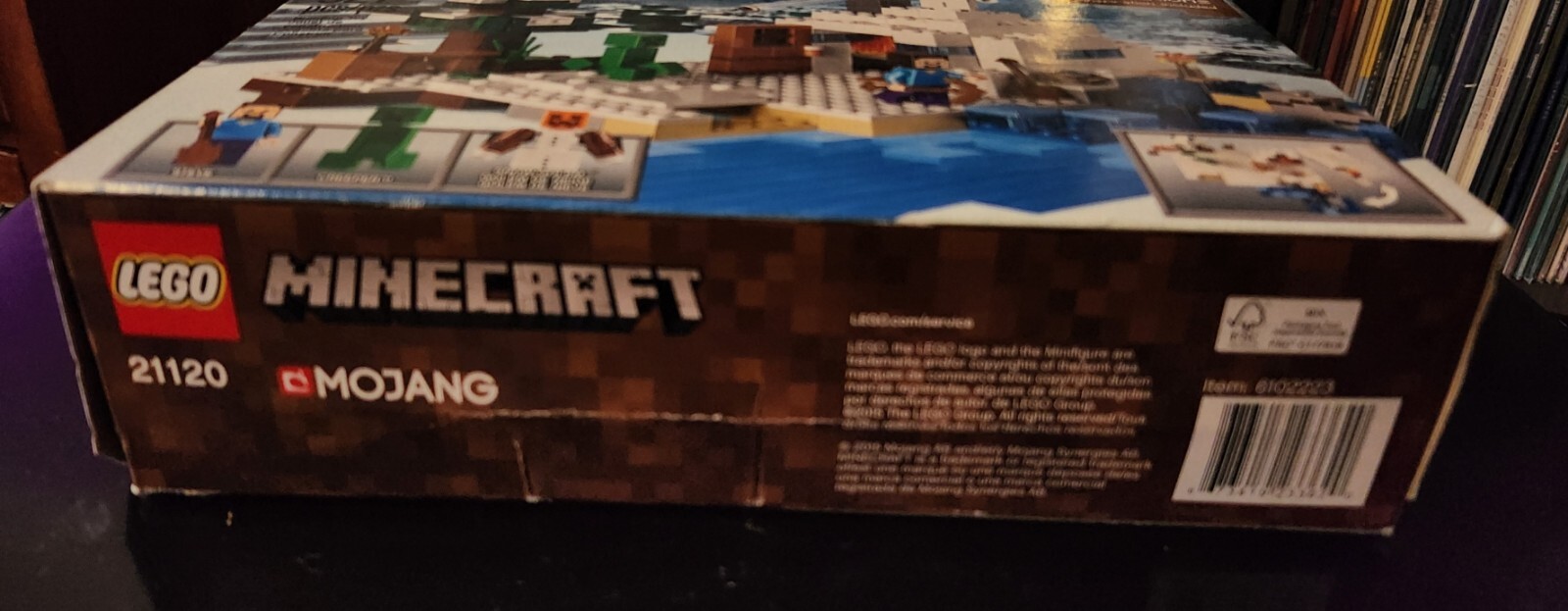 Lego Minecraft The Snow Hideout 21120 (2015, 327 pcs) New and Sealed | eBay