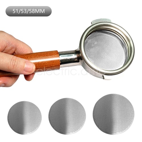 10PCS Stainless Steel Coffee Filter Mesh For Espresso Machine Barista ...