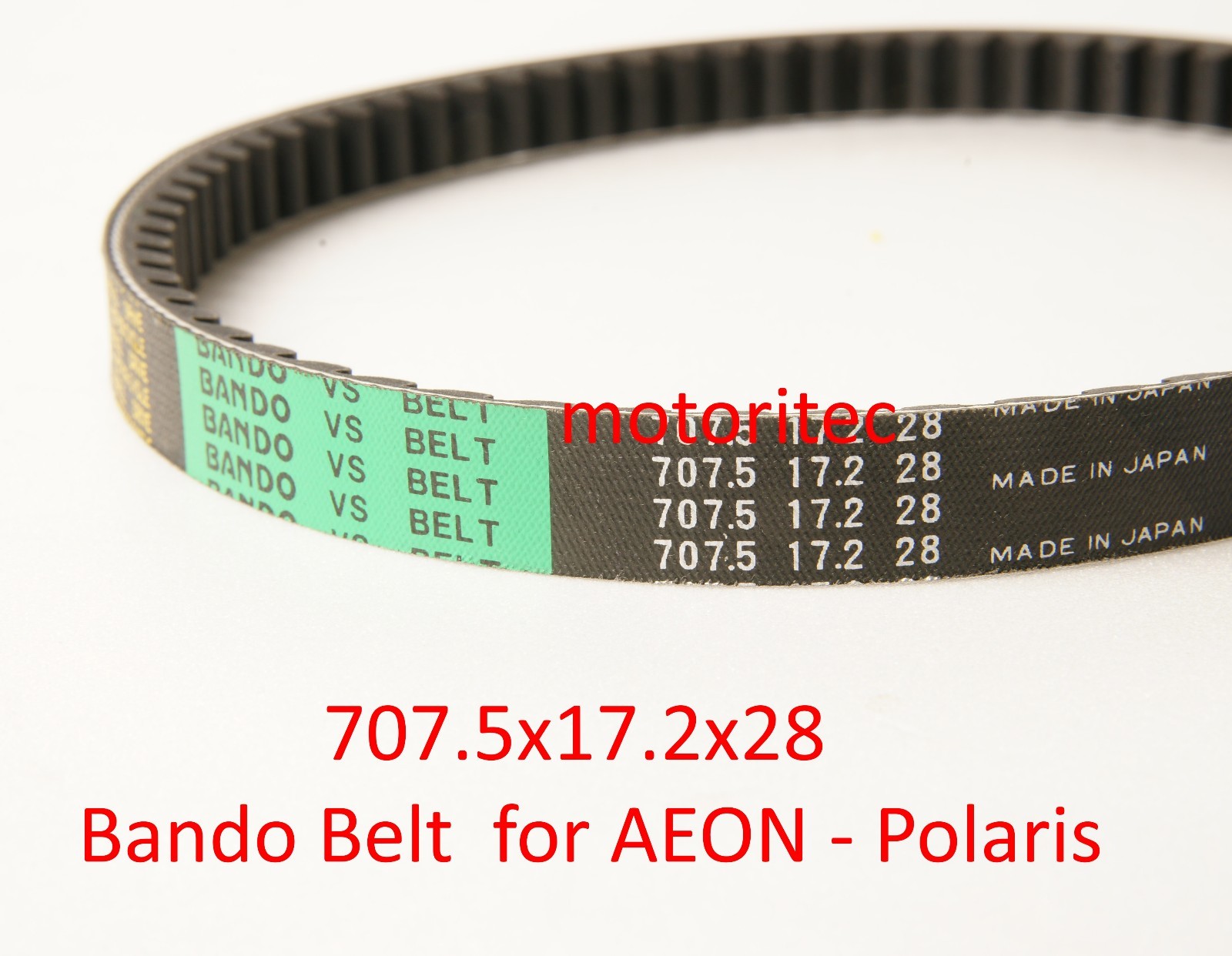 fits POLARIS Outlaw 50 90 110 4T ,Bando Belt OEM CVT Belt Driven ...